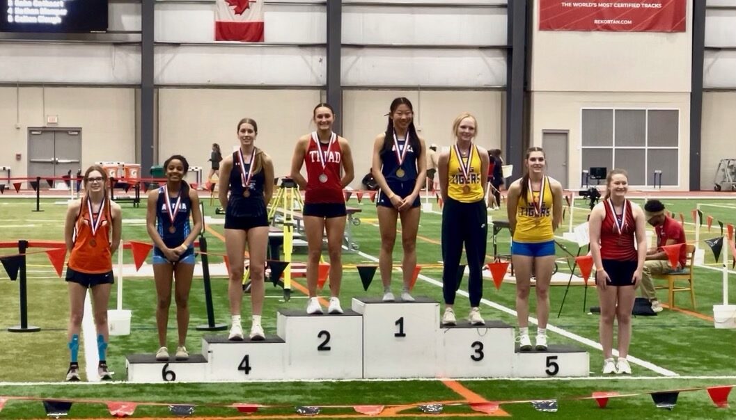 Michelle Li '25 wins state triple jump championship - Maumee Valley